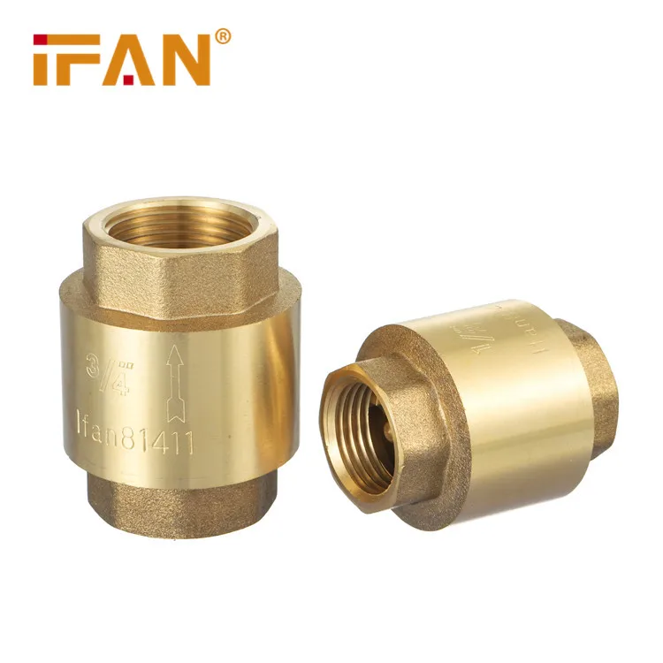 IFAN Brass Swing Vertical Check Valve Cw617n Non Return Brass Spring ...