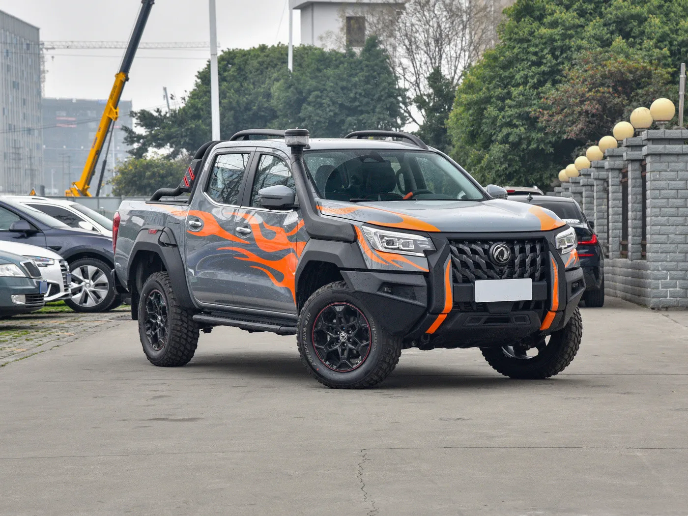 4x4 Off Road Pick Up Truck Dongfeng Rich 7 Pick Up Car For Sale - Buy ...