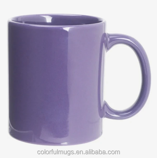 11oz Purple Mug Screen Printing Mug 11oz Standard Mug - Buy 11oz Purple ...