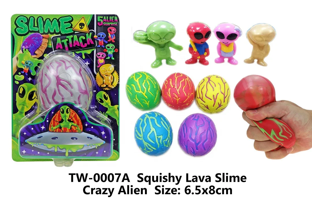 Funny Squeeze Toy Squishy Lava Slime Crazy Alien Toys For Kids - Buy ...
