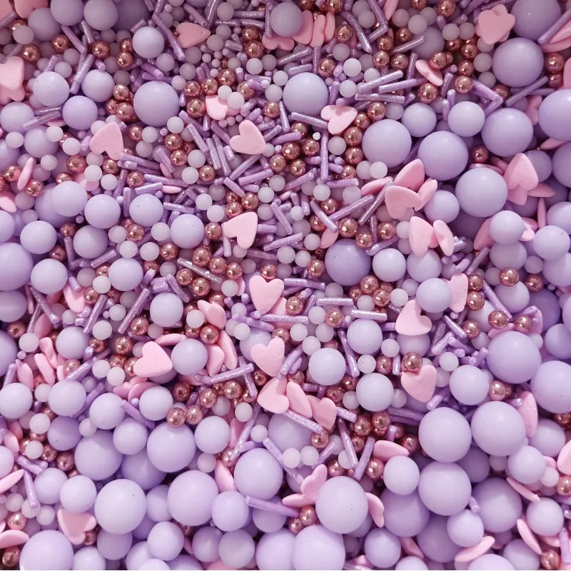 2.5 Mm Edible Cake Sprinkles - Rainbow Sprinkles for Baking