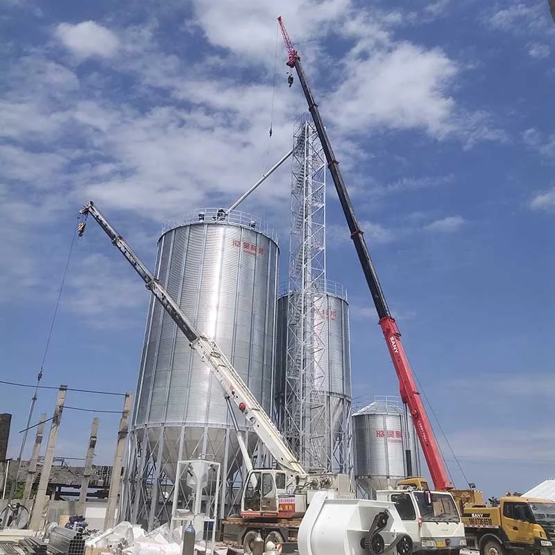 Corrugated Silos Malt Silo Agriculture - Durable & Efficient