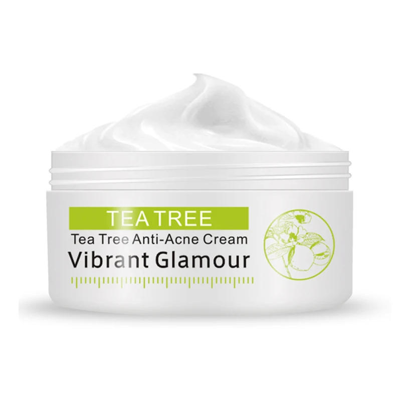 Vibrant Glamour Tea Tree Anti-acne Face Cream Oil Control Shrink Pores ...