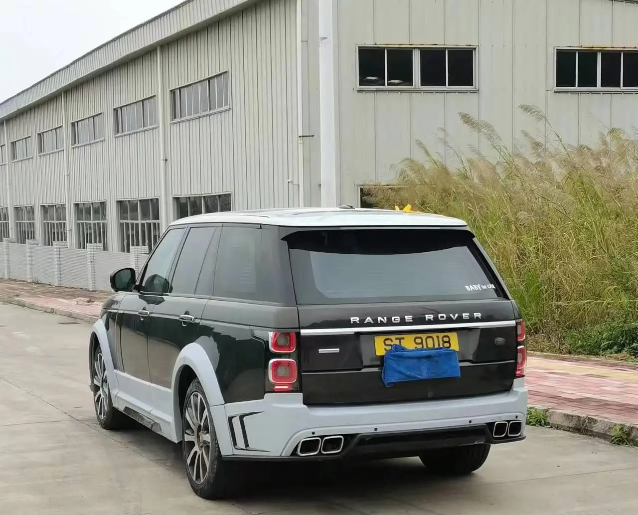 Parachoques de coche nuevo SVR Widebody kit parachoques de coche para ...