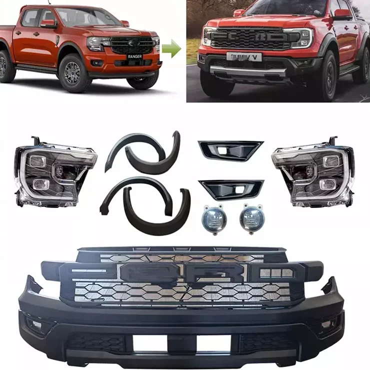New Design Ranger Raptor Bodykit Front Bumper 1:1 Raptor Conversion For ...