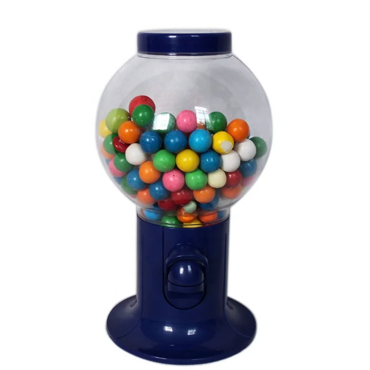 Food Grade Clear Plastic Mini Gumball Machine for Kids
