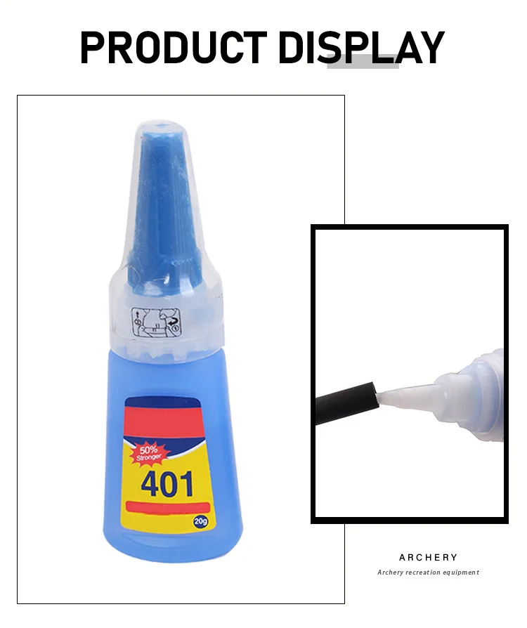SPG Archery 401 Glue - Durable Target Hunting Arrow Shafts