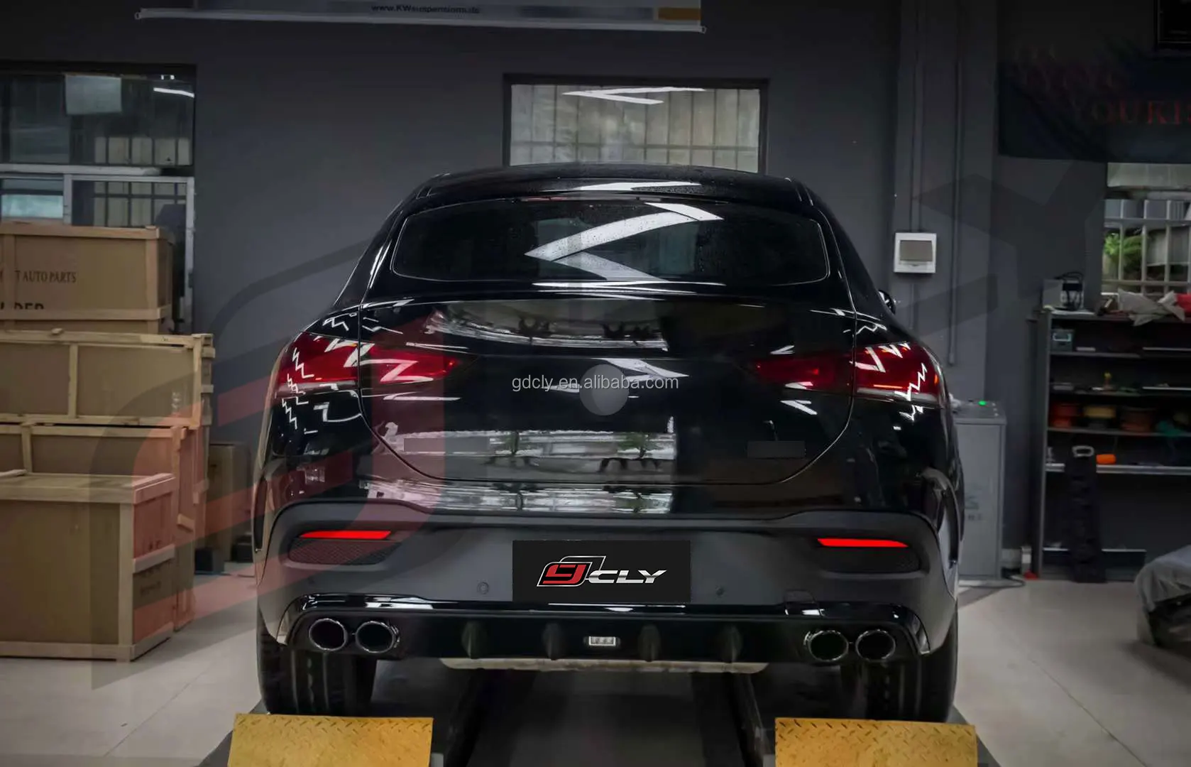 CLY Rear Diffuser for 2021 2022 Mercedes GLE Coupe W167