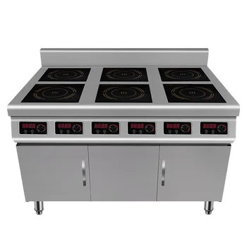 China 3500w 380v 4 Burner Restaurant Induction Cooker Commercial ...