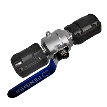 63mm Pipe Quick Connect To Connect With Ball Valve For Aluminum Pipe To ...