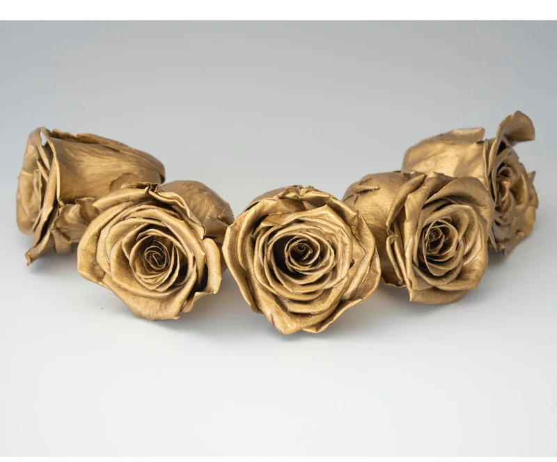 Ayoyo Oem/odm Modern Luxury Style 24k Gold Silver Rose Flower Home ...