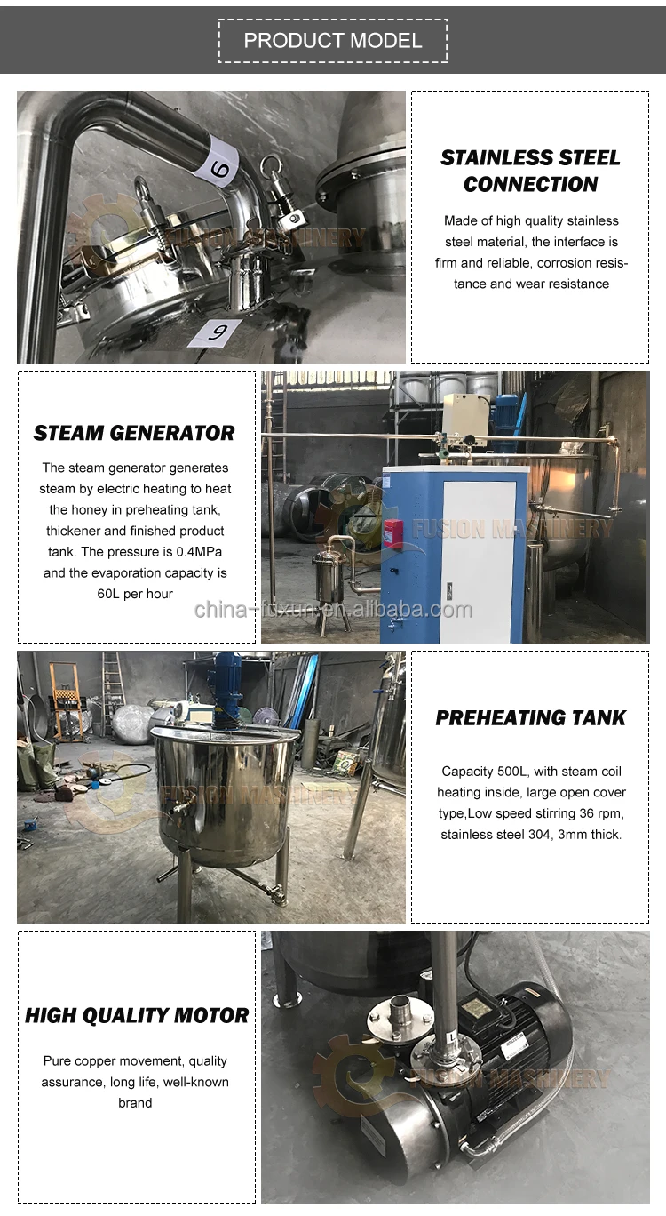 Honey Processing Plant - Efficient Honey Concentrator