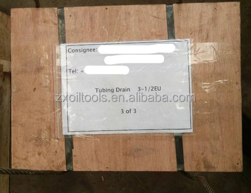 Pin Type ESP and PCP Tubing Drain Valves for Oilfield