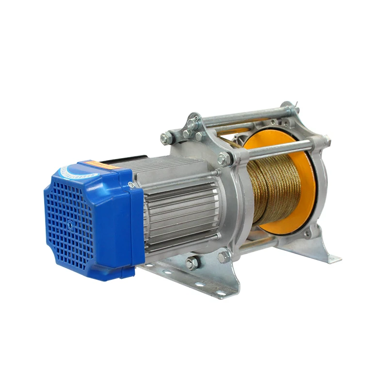 Aluminum Wire Rope 1ton 2ton 220v /380v Small Electric Winch - Buy ...