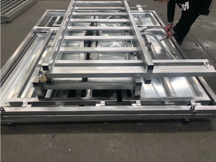 Galvanized Cattle Panel Squeeze Crush Cattle Handling Equipment - Buy ...
