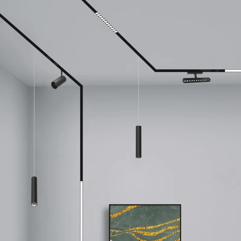 high efficiency LED Rail Spotlight Lamp Magnet track spotlights linner ...