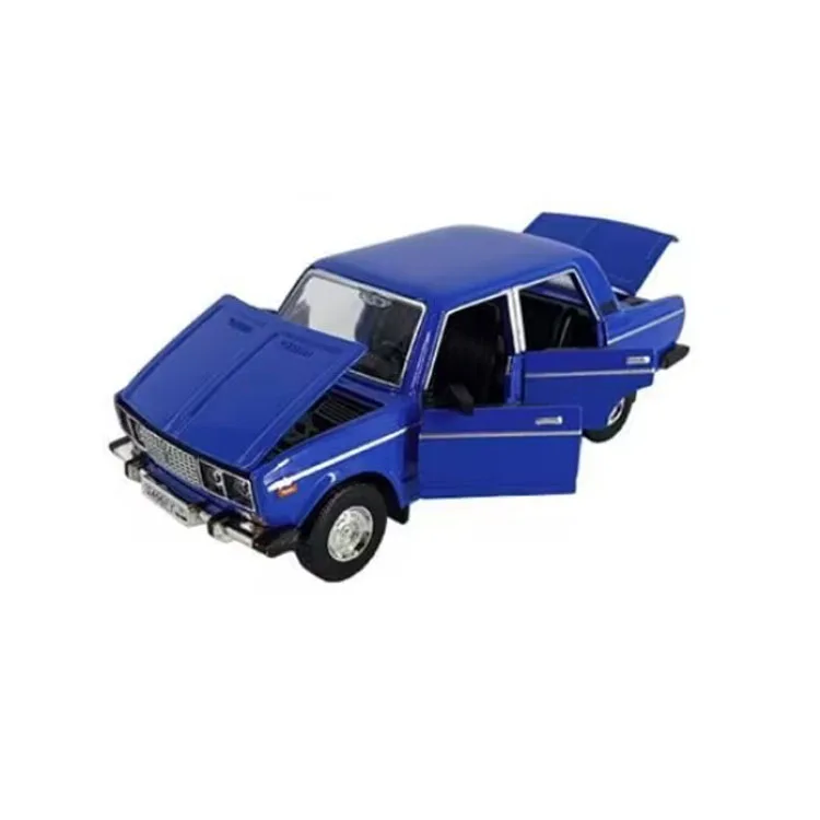 1:24 Scale Metal Pull Back Light and Sound Car Toy Alloy Lada Car 32 ...