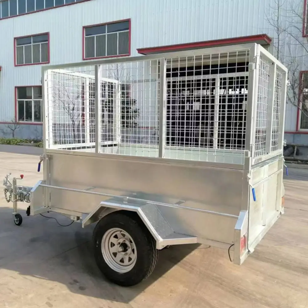 Car Trailer Sales Car Box Trailer Galvanized Box Trailer| Alibaba.com