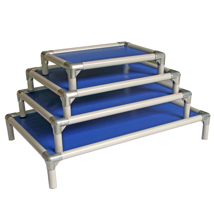 Pampellya Luxury Pet Bed Pvc & Metal Frame Elegant Elevated Design With ...