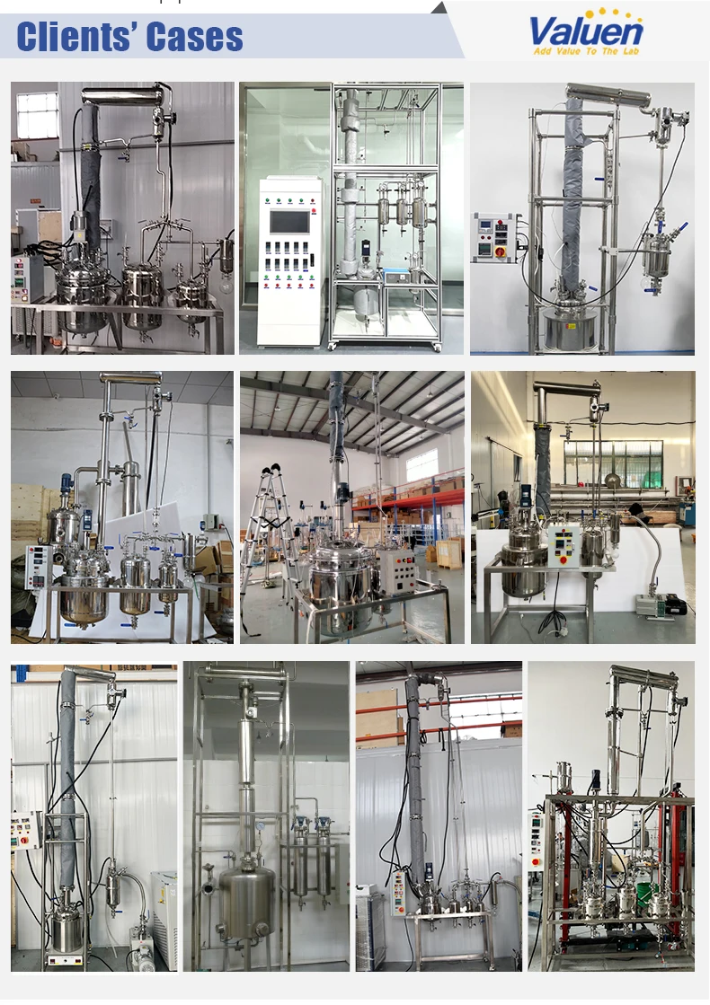 Valuen VRR20S Methanol Distillation Column Industrial Fractionating ...