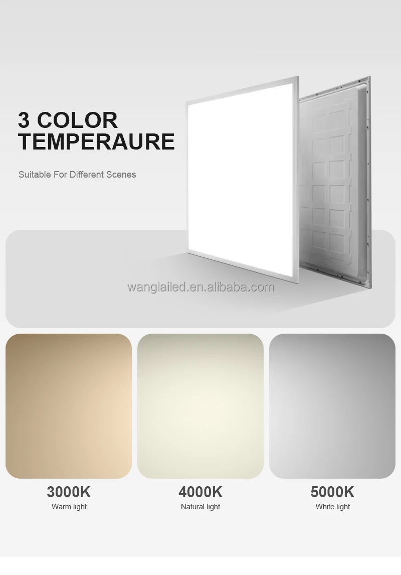 Back Lit 30x30 60x60 600x600 LED Ceiling Lights - Efficient