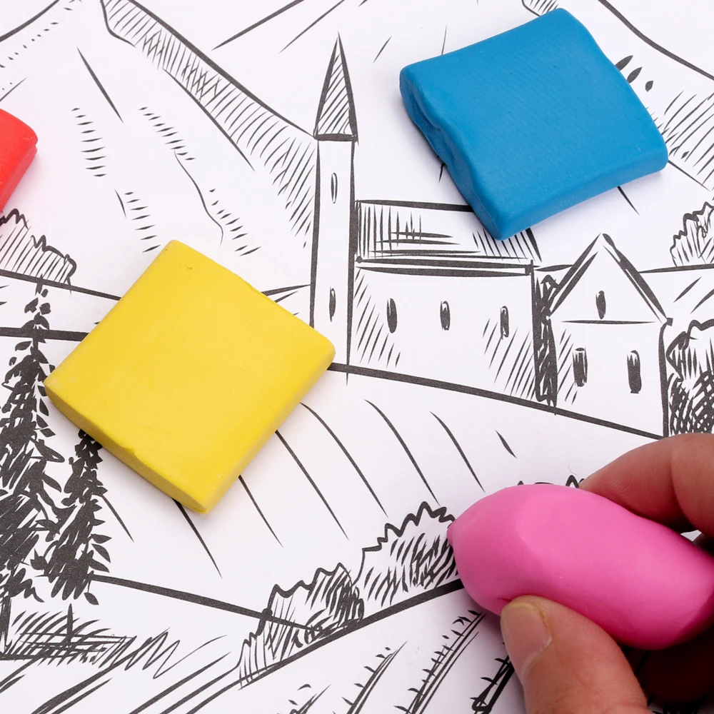 Wholesales Art Eraser Soft Sticky Sketching Kneadable Eraser Flexible ...