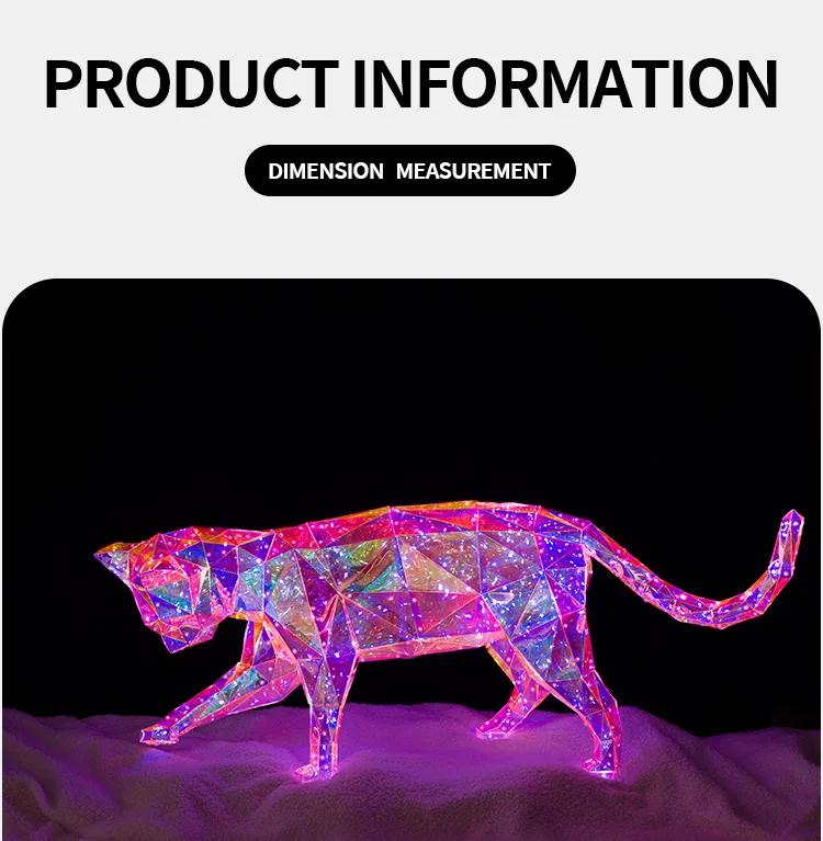 Festival LED Lights Ornament - Cheetah Led Lights Decor