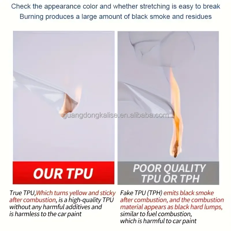 KALISE TPU Color Ppf 1.52*15 Meter - Durable Car Vinyl Wrap