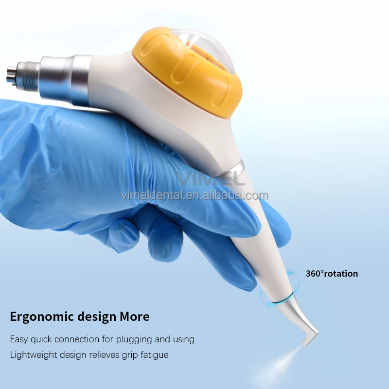 Dental Teeth Polisher Intraoral Air Prophy Jet Machine Metal ...
