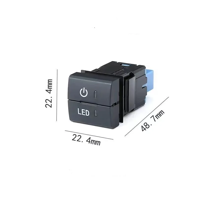 Square Toyota 200 Series Landcruiser And Prado Dual Push Switch - Buy ...
