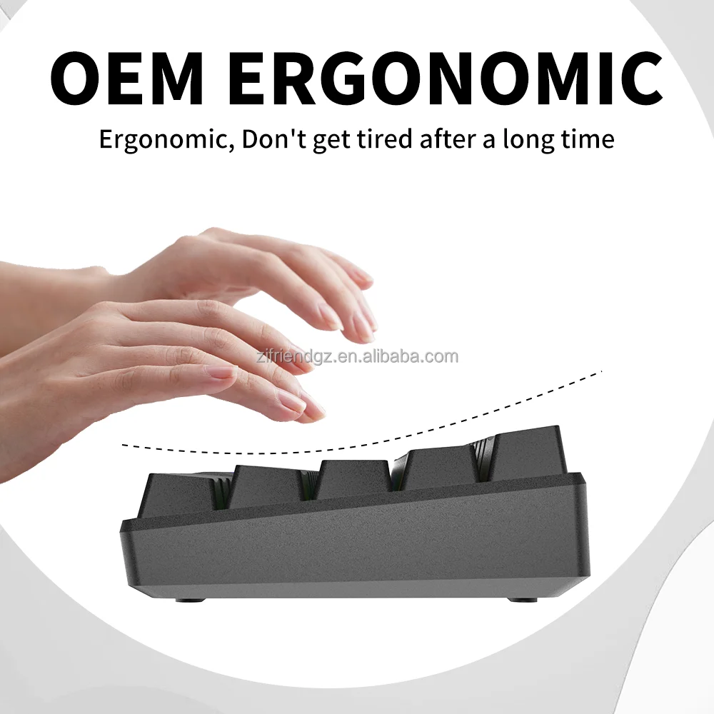 Gaming Keyboard OEM - ZIFRIEND 60 Percent Mecanical Keyboard
