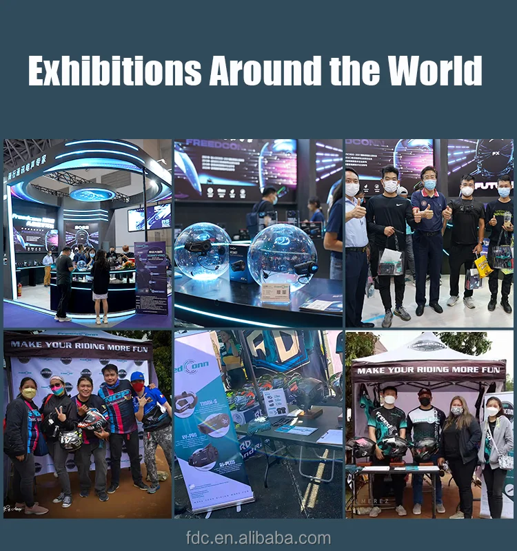 R3 Pro Freedconn Intrecom - 2K Camera Recorder for Motorcycles