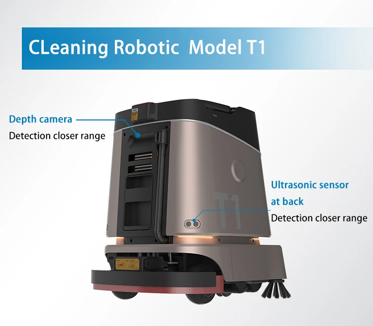 2d Laser Lidar Depth Camera Autonomous Driverless Cleaning Robot ...