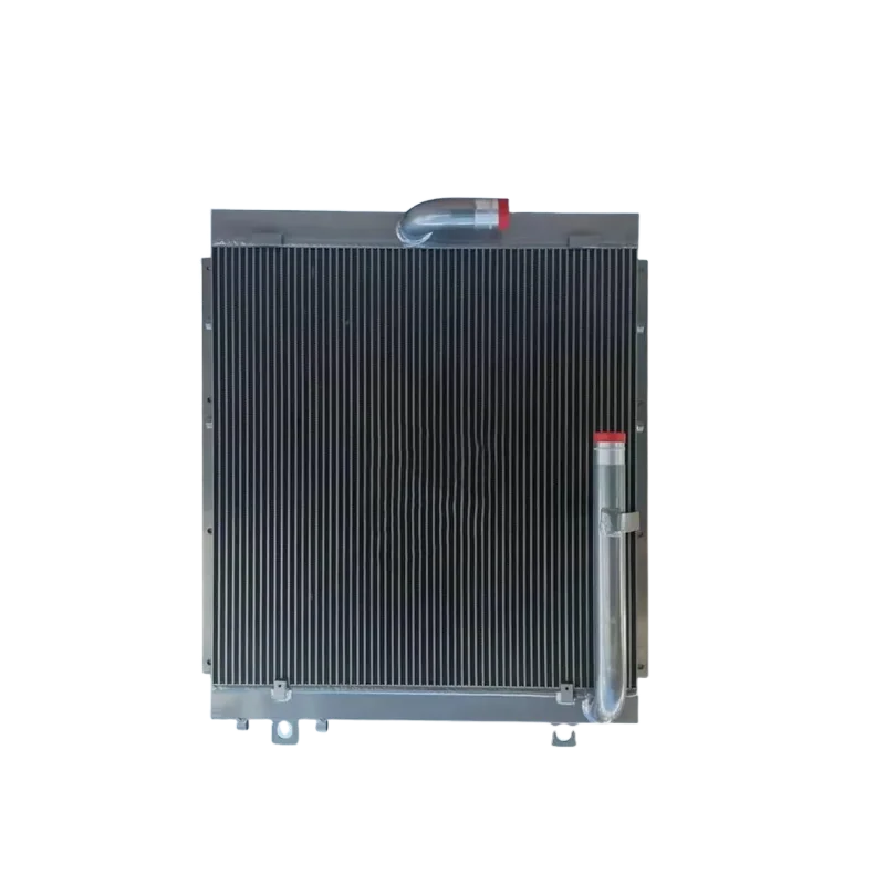 Air cooled oil cooled air cooler aluminum plate fin radiator oil plate ...