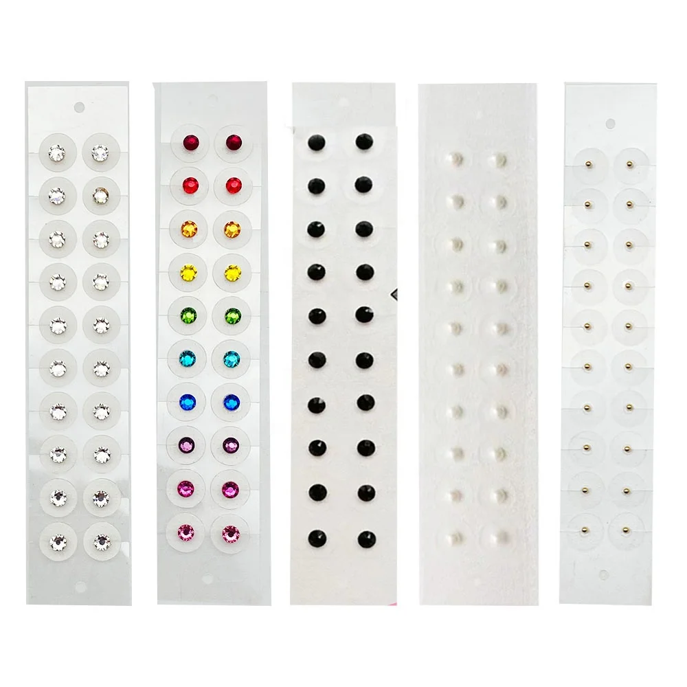OEM Ear Seeds Kit Auricular Therapy Jewelry Gemstone Rainbow White ...