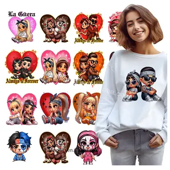 Custom Cute Chicano Cholo Cholas Dtf Thermal Heat Transfer Plastisol ...