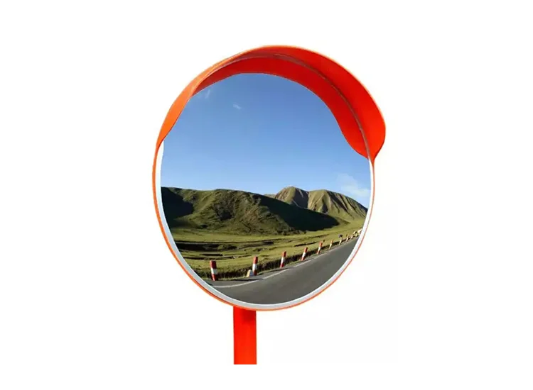 Outdoor Round Safety Polycarbonate Road Traffic Convex Corner Mirror ...