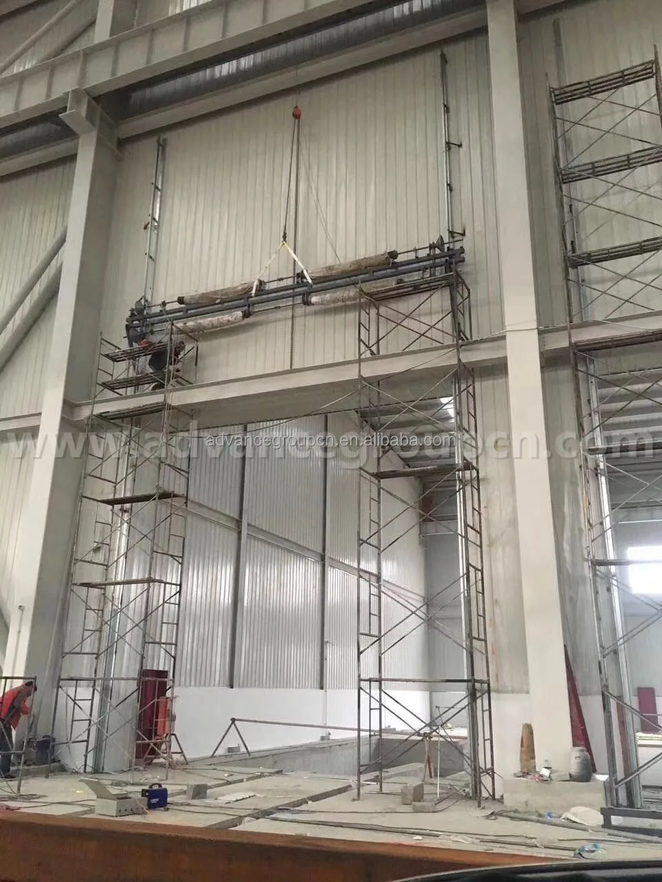 Factory Lifting Automatic Sliding Warehouse Overhead Industrial Door ...