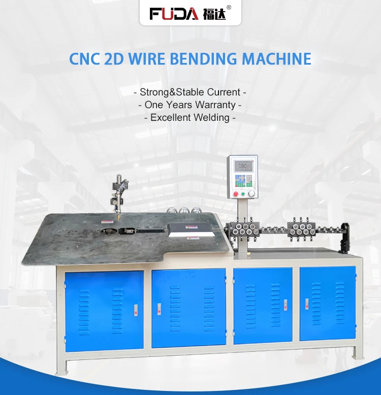 Iron Stirrup Rebar Steel Rod Automatic Cnc 2d Wire Bender - Buy 2d Wire ...