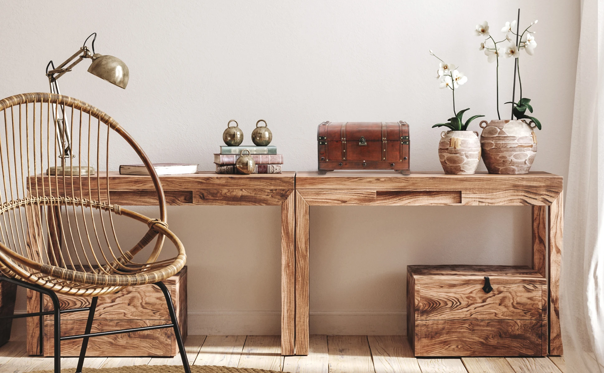 Pirate Treasure Chest Storage Box with Lock 12,2x7,1x7,1" Wooden Gift ...