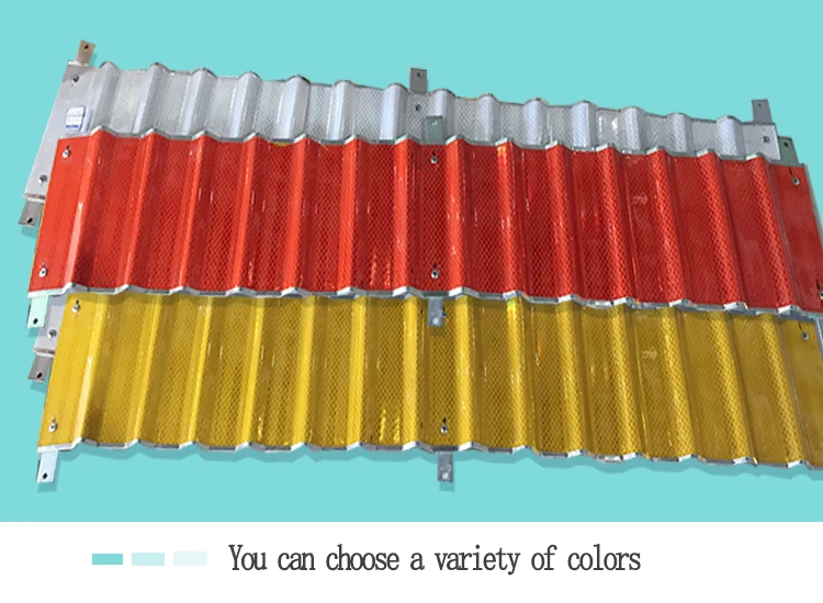 Highway Guardrail REFLECTOR Reflective Marker Delineator / Line Type ...