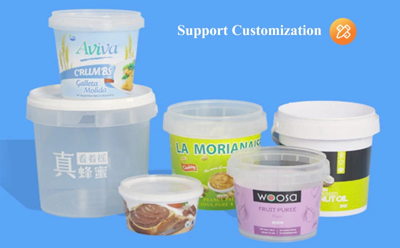 Custom Portable Milk Tea Bucket 500ml 1000ml Fruit Tea Bucket ...