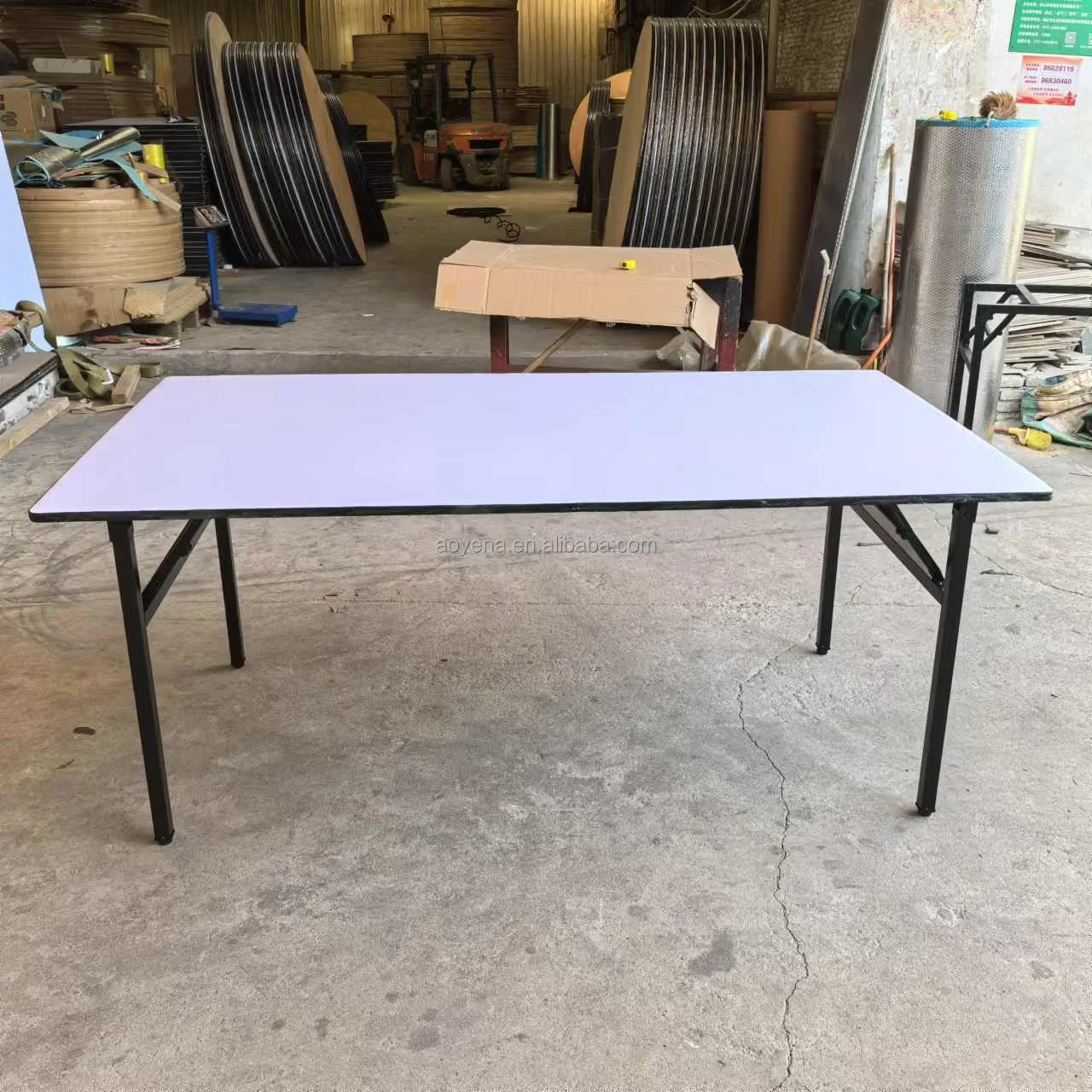 Hot Sales Rectangle PVC Folding Table for Hotel Banquet Hall| Alibaba.com