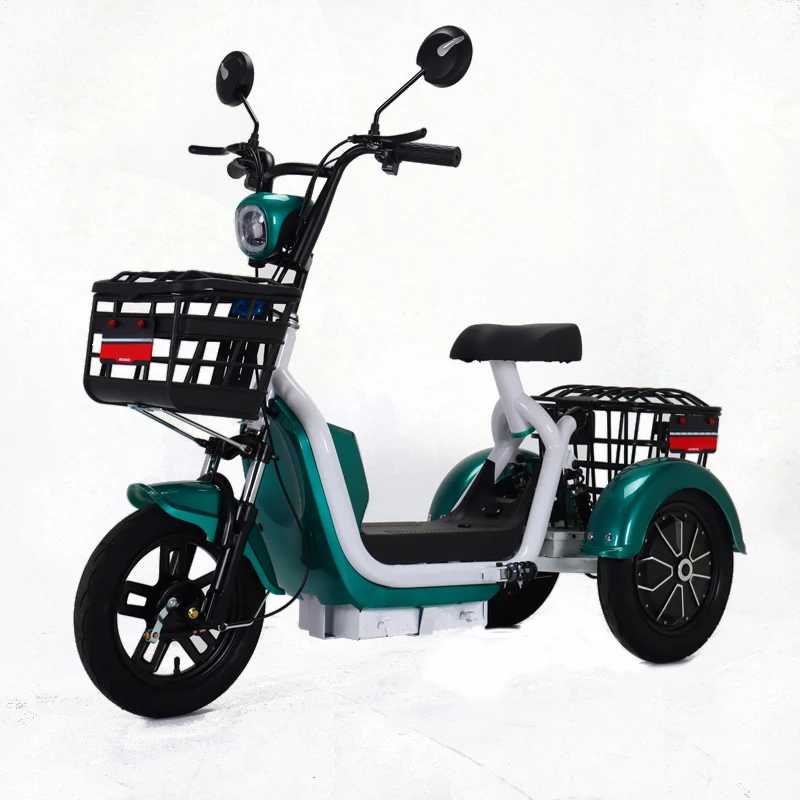 500W Electric Pedicab Three Wheel Electric Scooter Pedicab Electric 2 ...