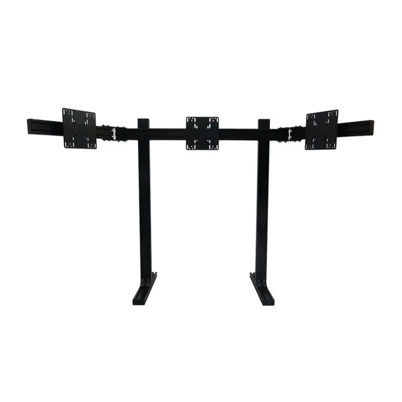 Aluminum Profile Triple Monitor Stand for Sim Rig Racing