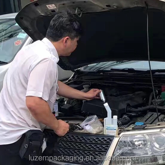 250ml HDPE Long Neck Measuring Bottle for Fuel Additives - OEM Available