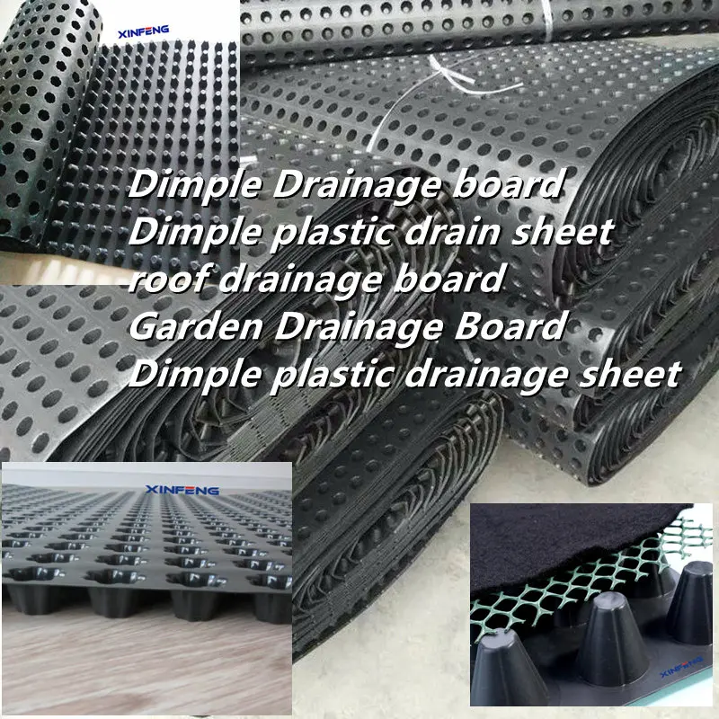 Hdpe Drainage Sheet,Dimple Drain Sheet,Hdpe Drainage Board Sheet - Buy ...