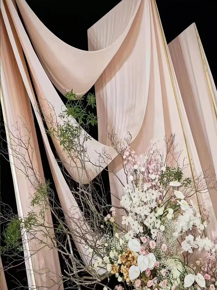 75cm Wide Wedding Decor Curtains - Elegant Ceiling Drapes