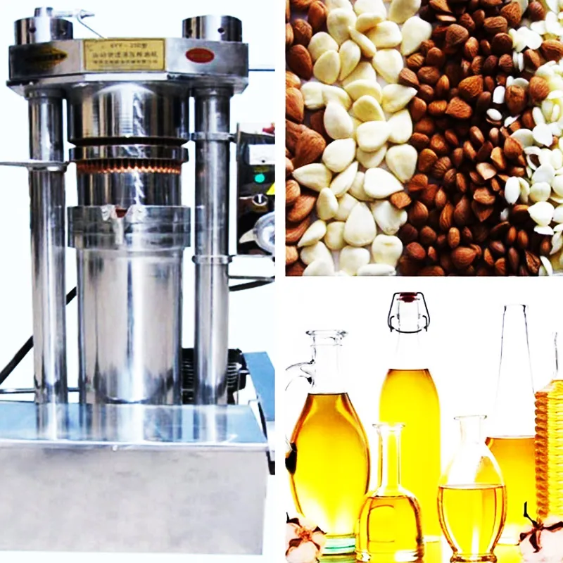 Hydraulic Cold And Hot Oil Extraction Machine Soybean Oil Extraction ...