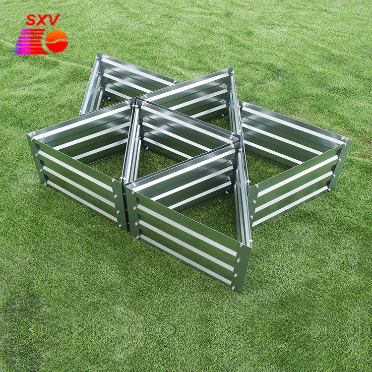 Triangle Kit Corrugated Modular Planting Raise Wholesale Flower Box ...